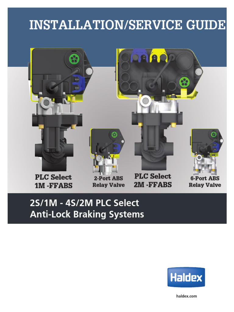 2S/1M - 4S/2M PLC Select Anti-Lock Braking Systems | PDF