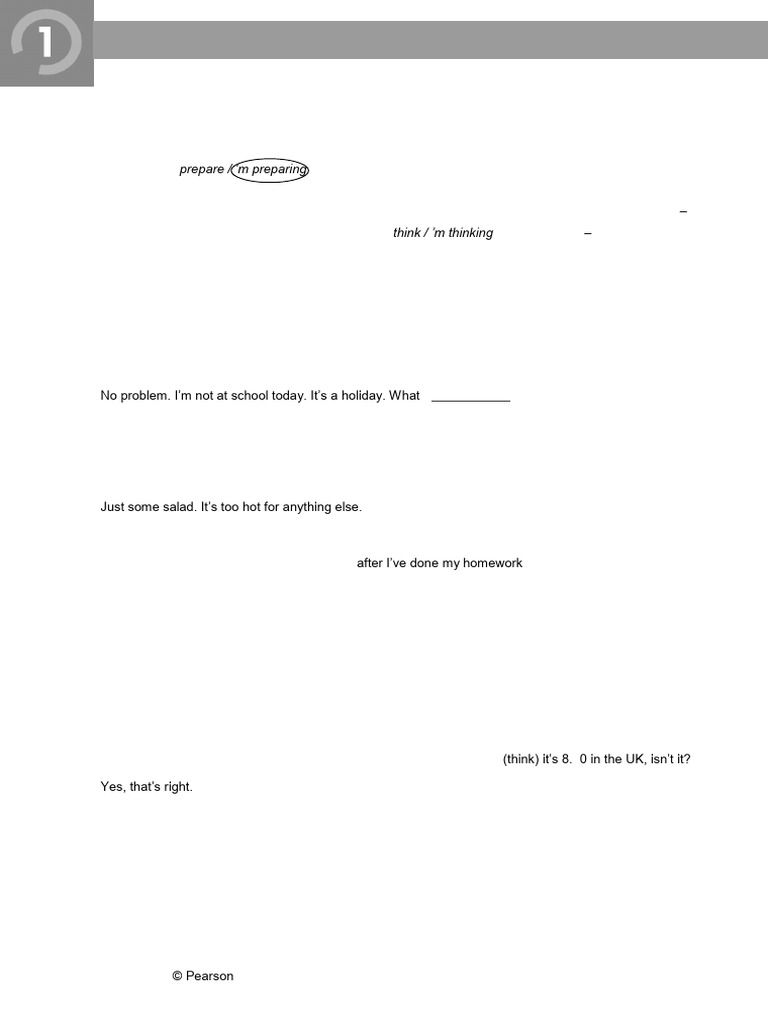 EC - B1P - Grammar Check 1 - 2A | PDF | Career & Growth