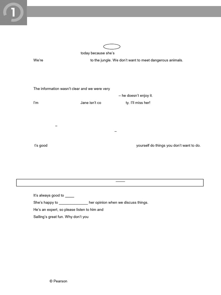 EC - B1P - Vocabulary Check 1B | PDF