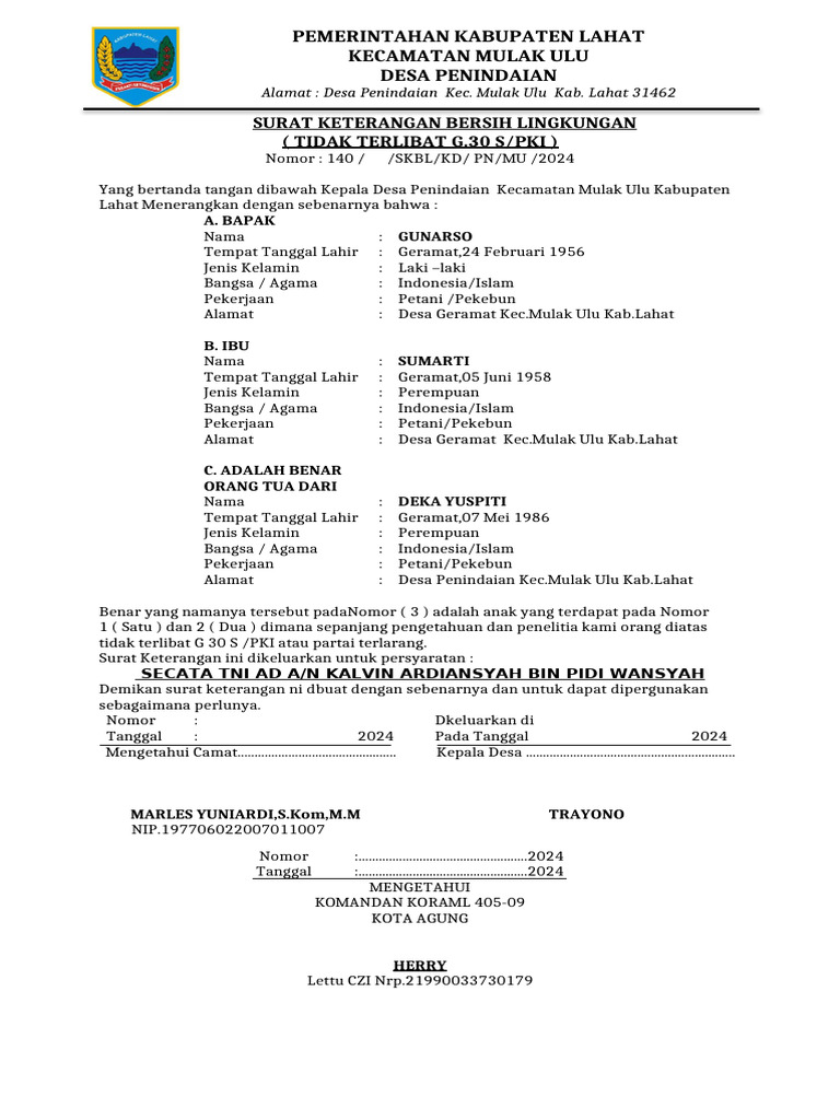 SKBL Penindaian Secata | PDF