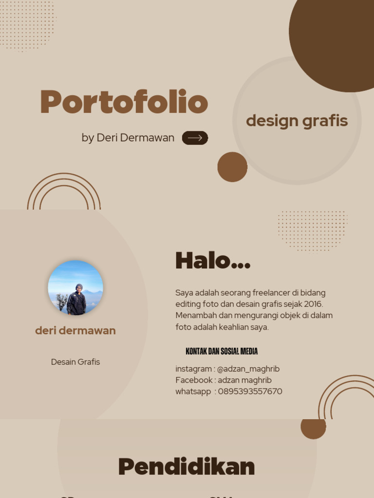 Portfolio deri design | PDF