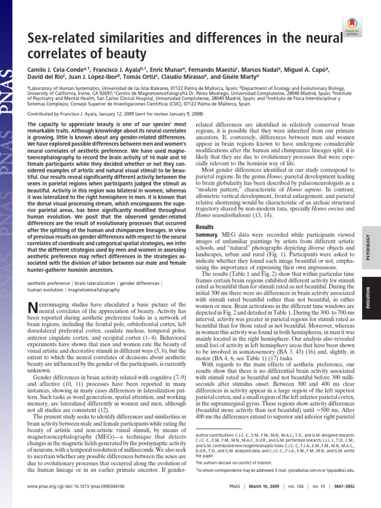 Cela-Conde 2009 | PDF