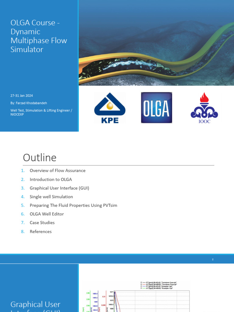OLGA Course-Dynamic Multiphase Flow Simulator-2024-Part3 | PDF