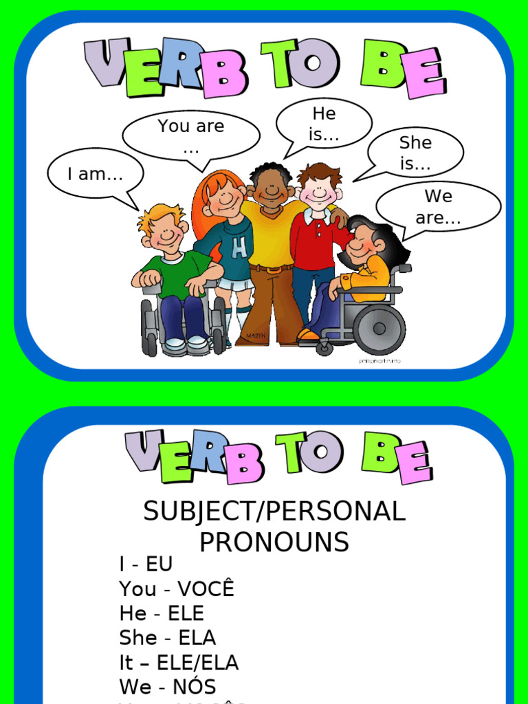 Verb To Be 2021 | PDF