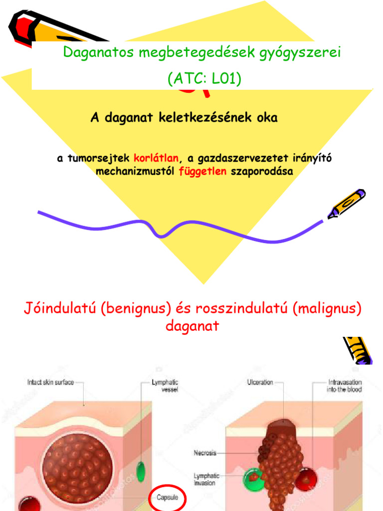 Daganatos Megbetegedések Gyógyszerei (ATC: L01) : A Daganat ...