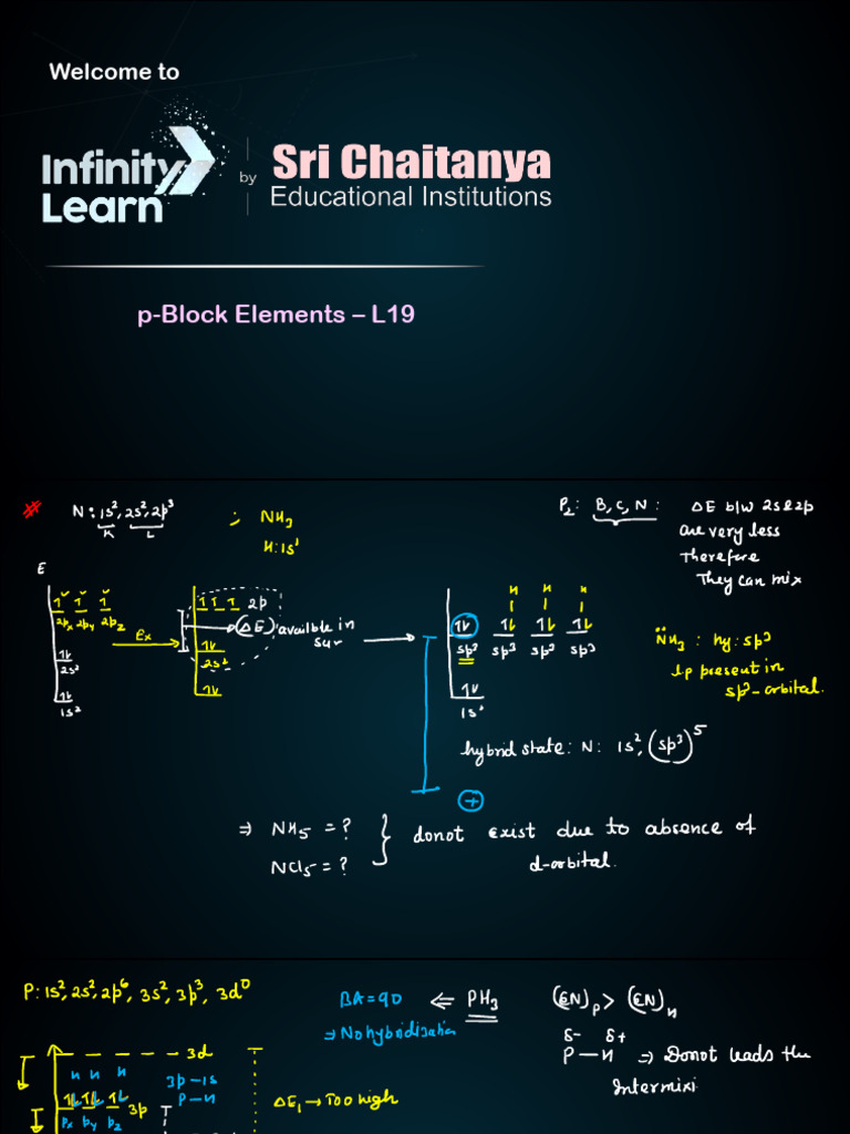 04 NEET XII P-Block Elements L19 (1) | PDF