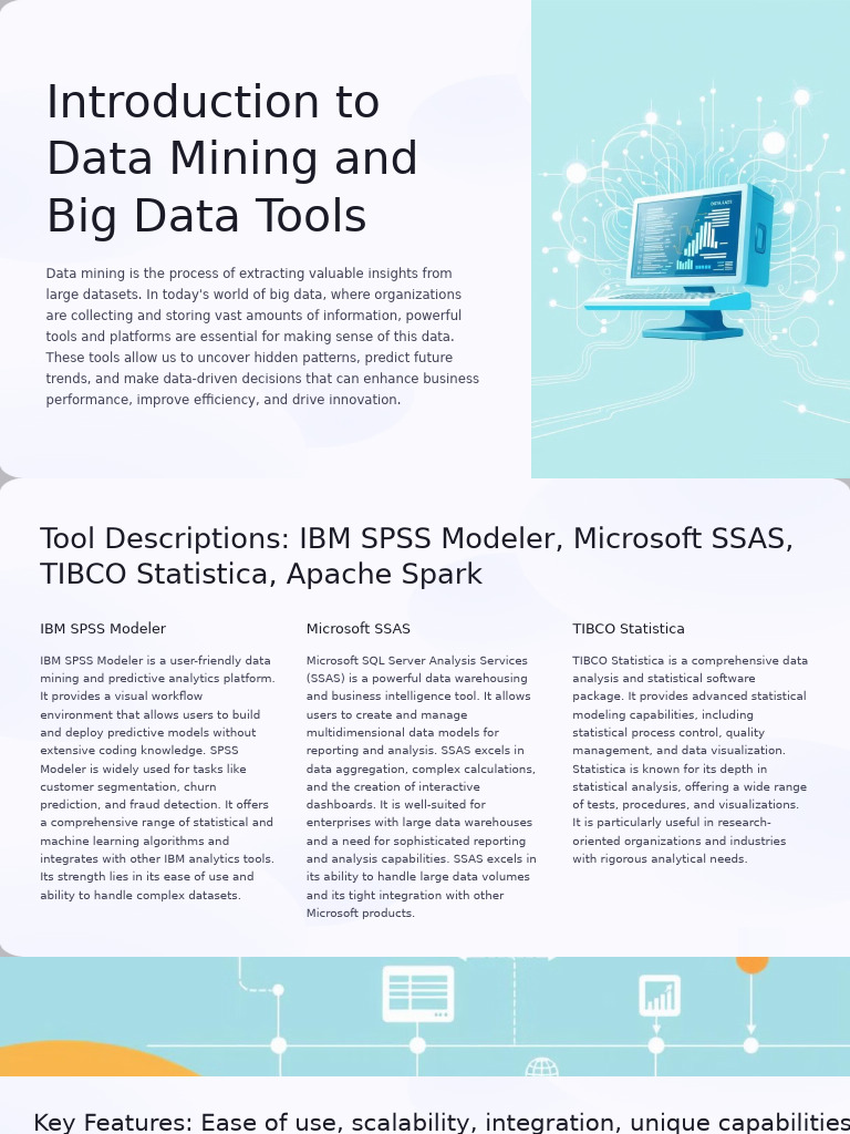 Introduction To Data Mining and Big Data Tools | PDF