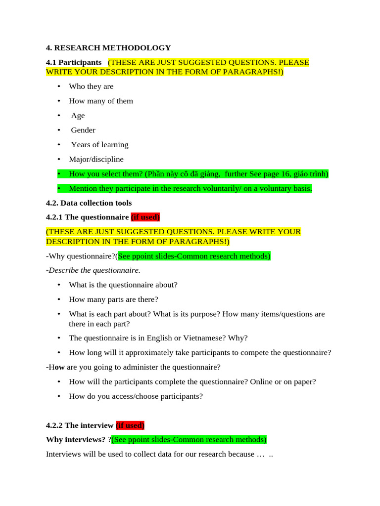 Research Methodology | PDF