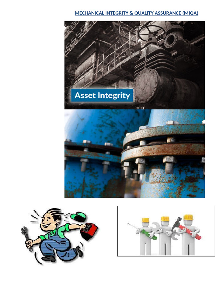 Mechanical Integrity & Qa | PDF