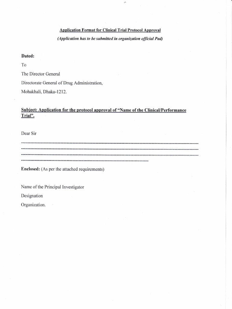 Requirements For CT Protocol Approval | PDF