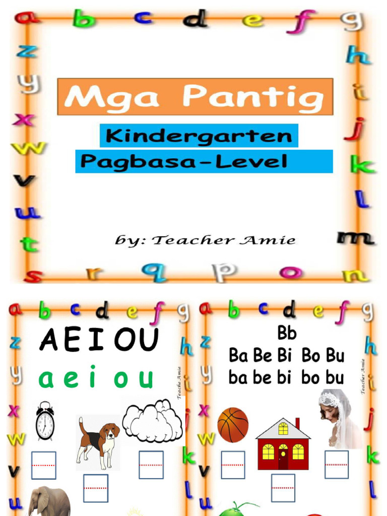 Pantig Pictures | PDF