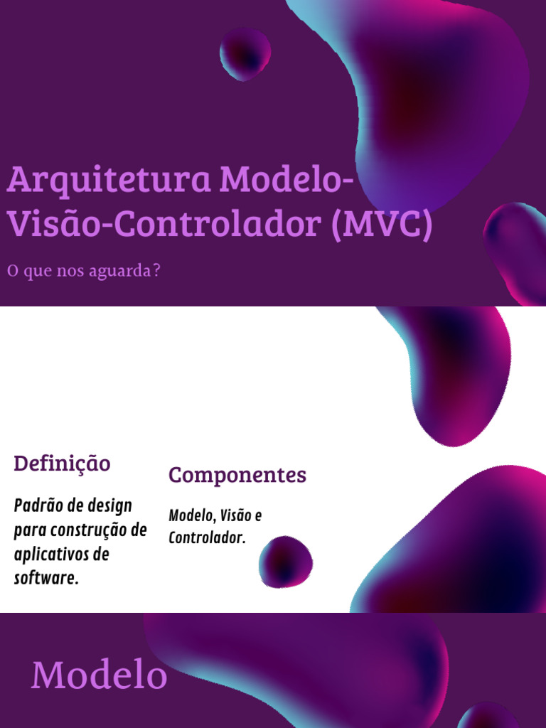 Arquitetura Modelo-Visão-Controlador (MVC) 20240306 212108 0000 | PDF