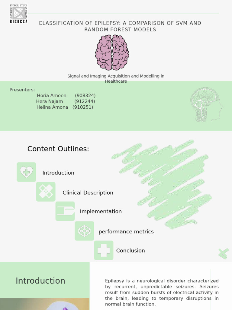 Epilepsy Project | PDF