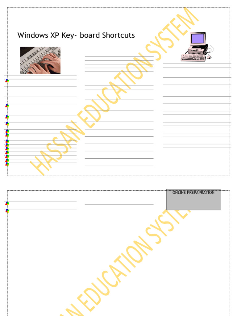 Computer Keyboard Short-Keys, XP | PDF