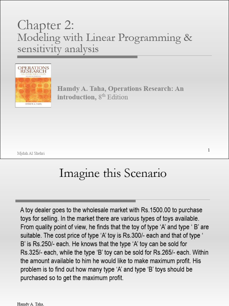 Linear Programming JnU EMBA | PDF