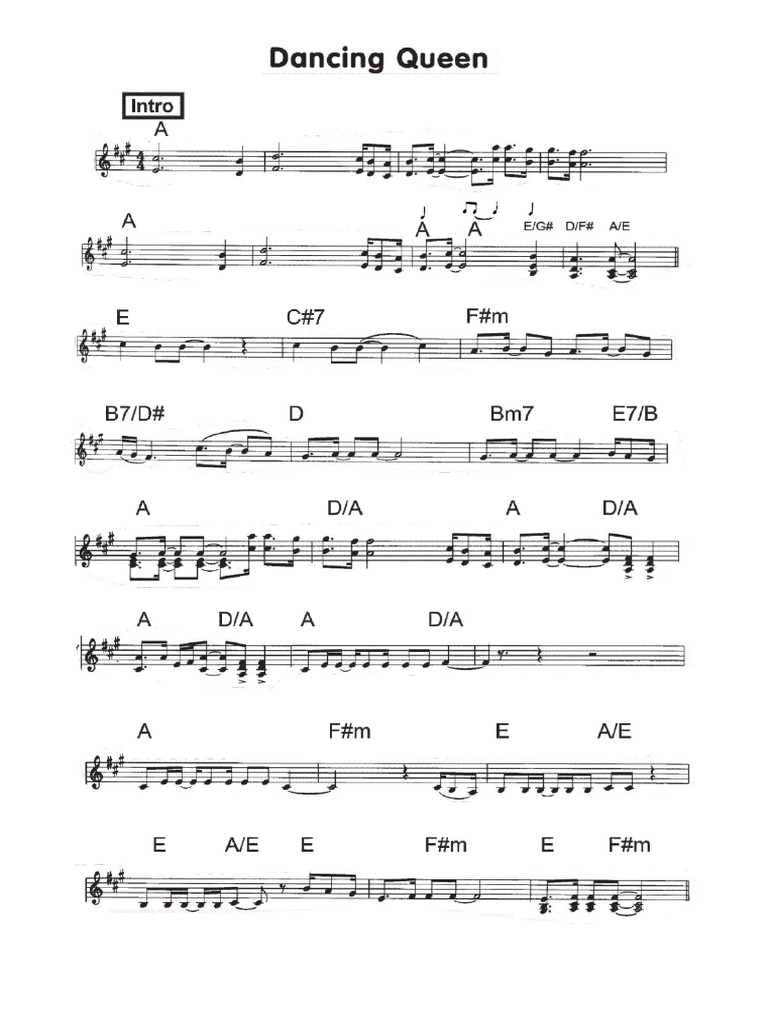 01 - Dancing queen | PDF