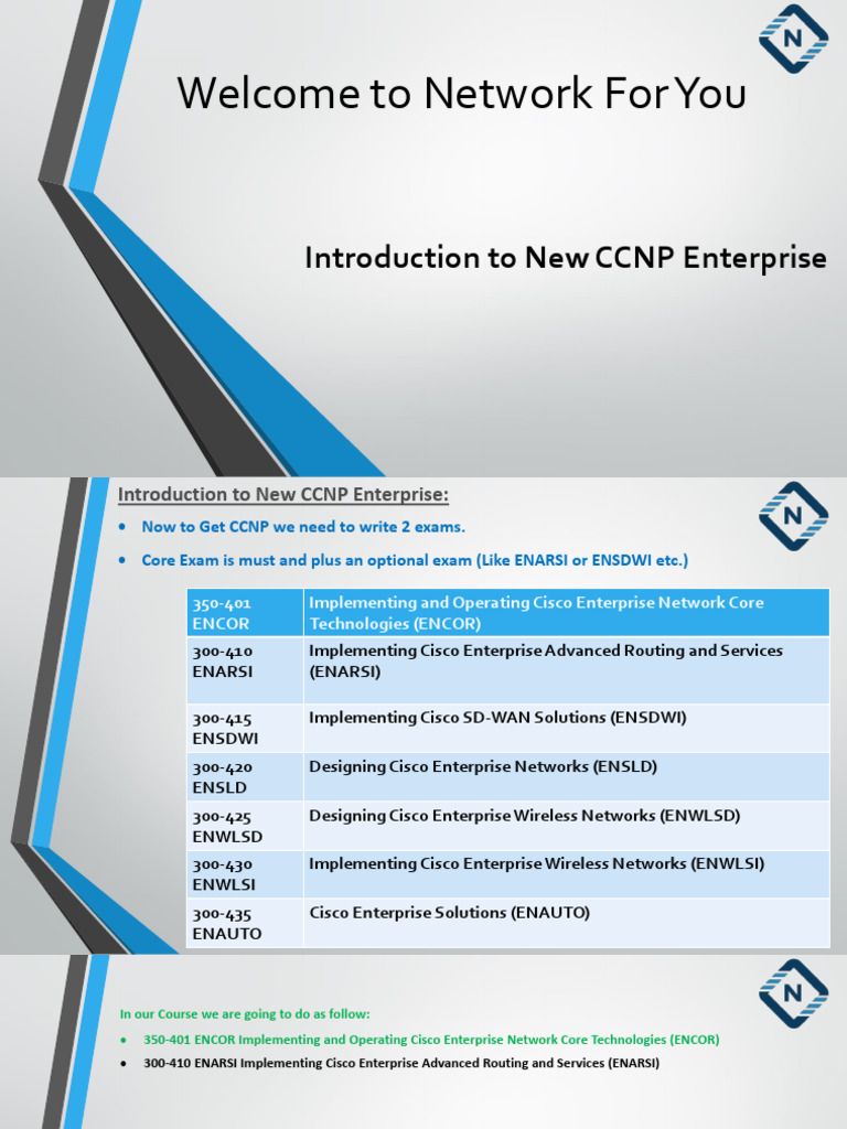CCNP-Introduction | PDF