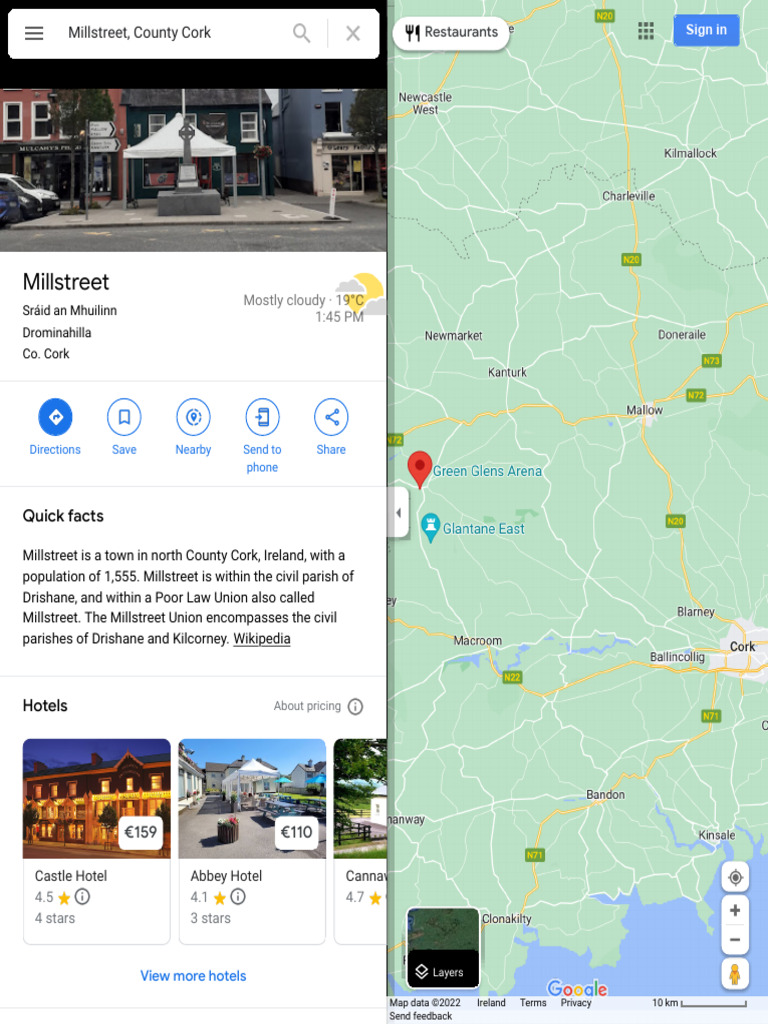 Millstreet - Google Maps | PDF
