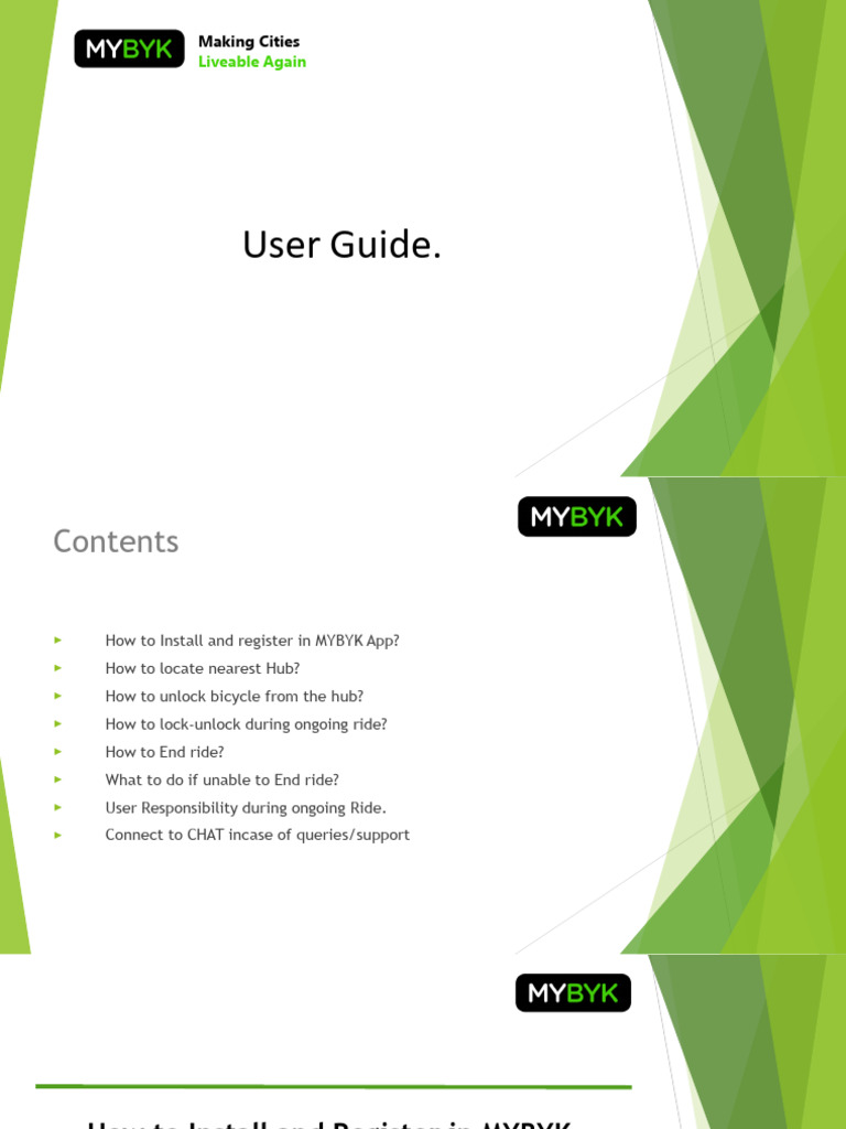 New To MYBYK - Get Familiar | PDF