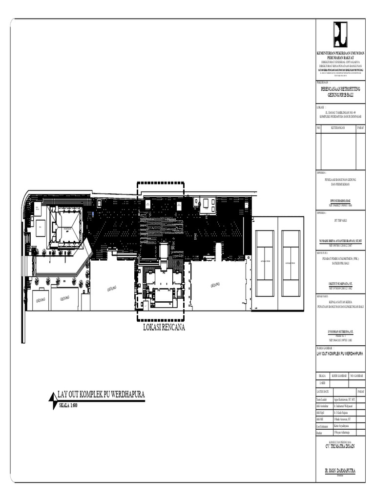 Project Gedung PPIB Bali | PDF
