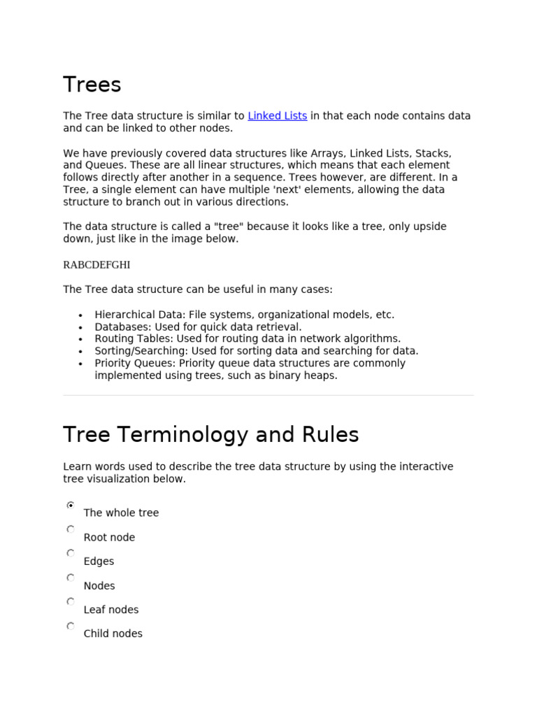 Trees | PDF