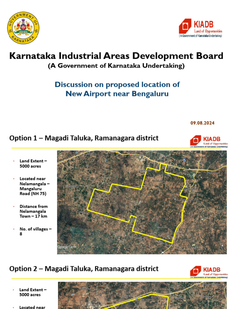 Proposed Locations - New Airport | PDF