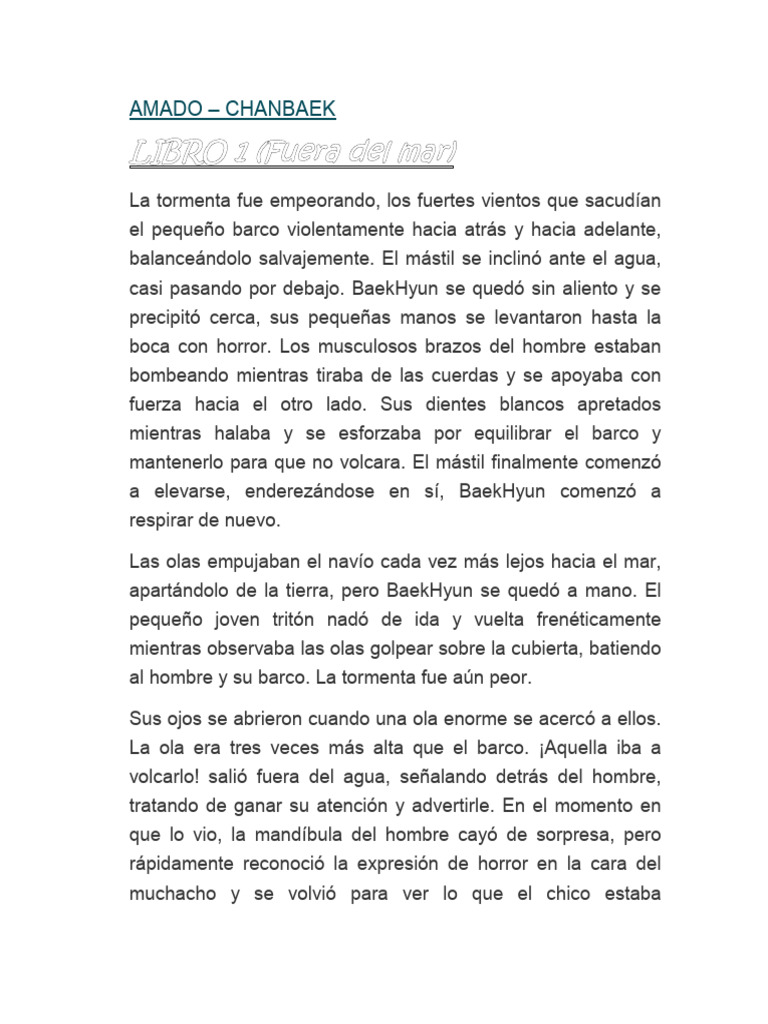 AMADO - Chanbaek | PDF