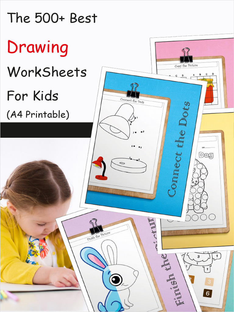 500 Drawing and Coloring Final PDF | PDF