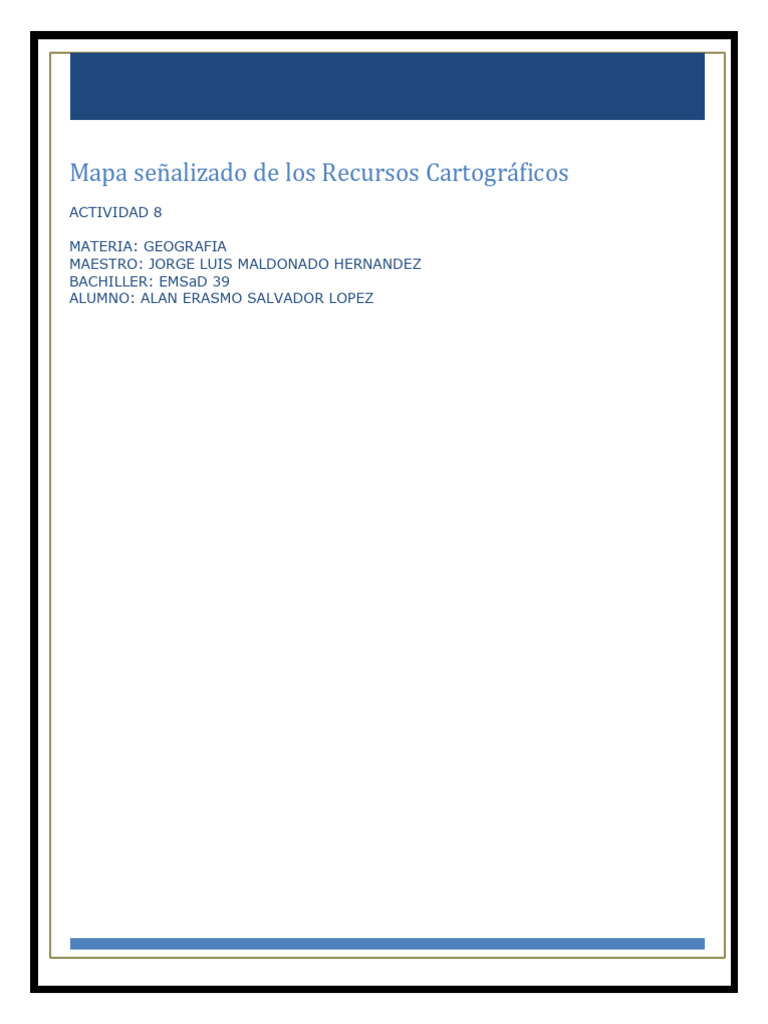mapa actividad 8 | PDF