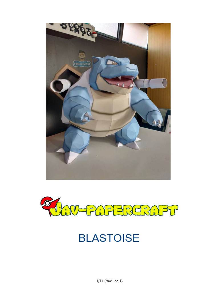 Blastoise Shiny | PDF
