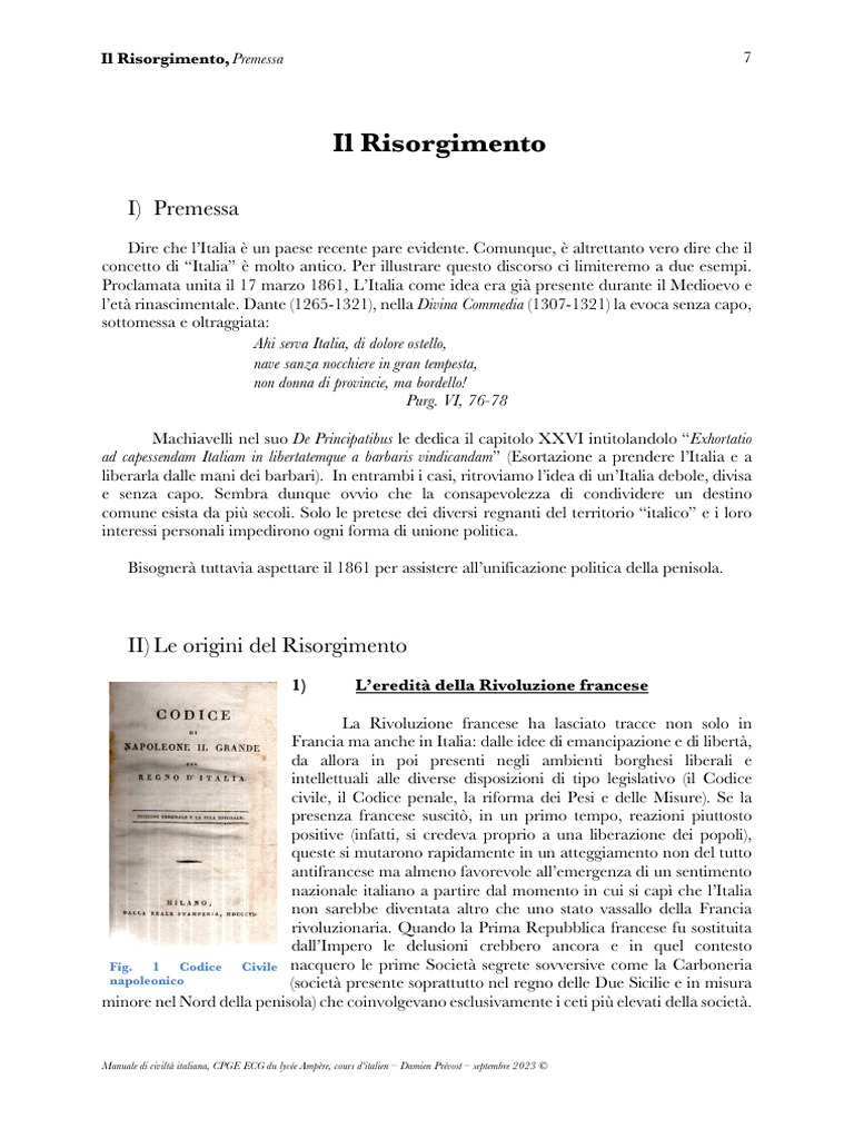 Risorgimento | PDF