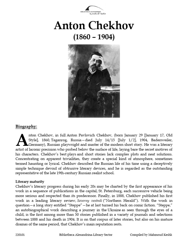 Chekhov Anton Eng | PDF