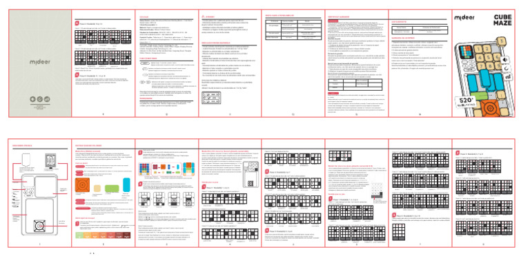 Cube Maze Instructions | PDF