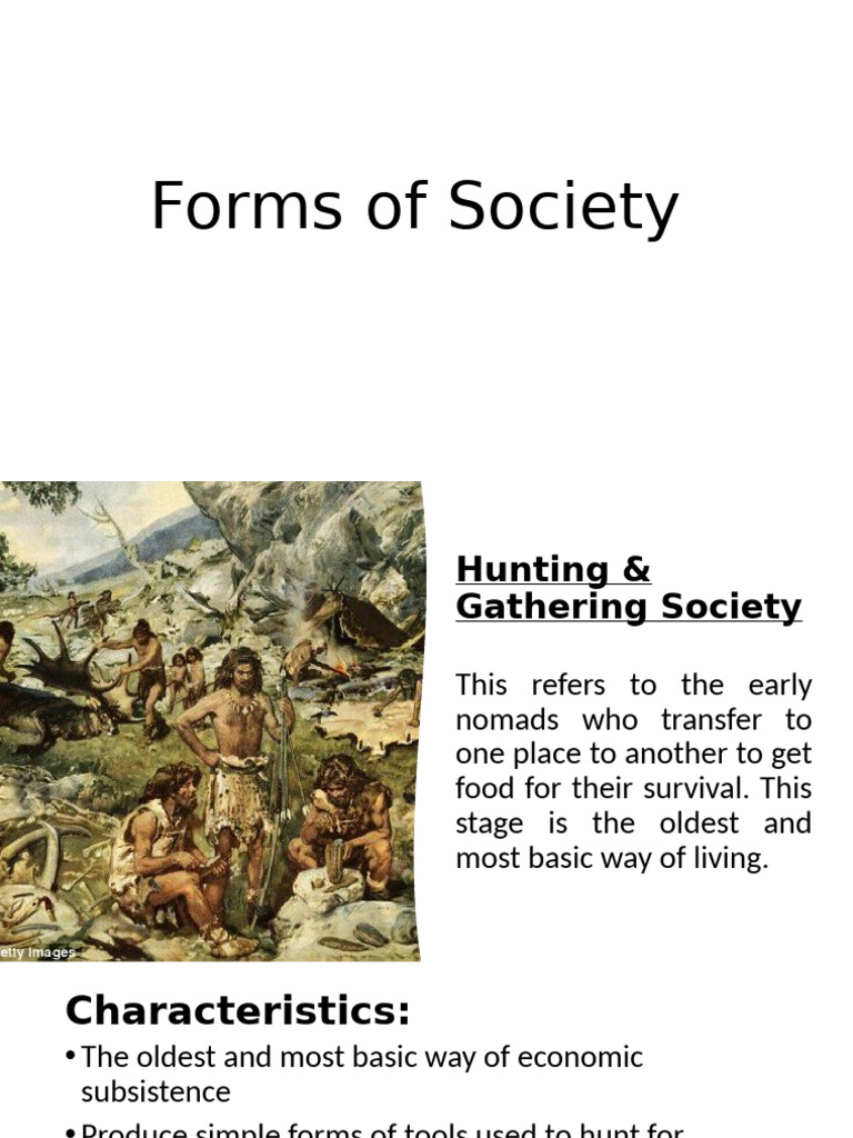 Forms of Society | PDF