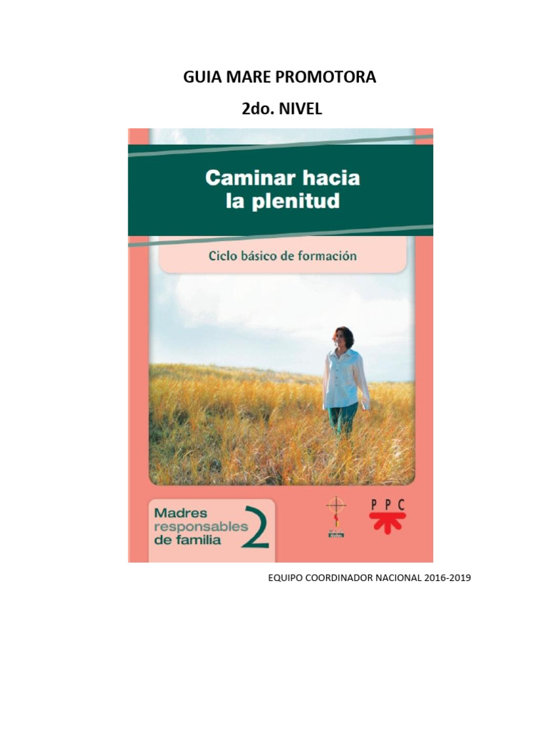 Guía MaRes Promotoras 2do NIVEL | PDF