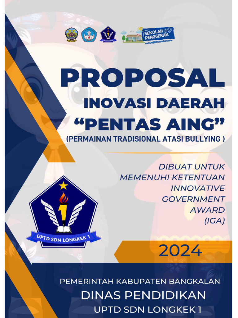Proposal Inovasi Daerah Pentas Aing | PDF
