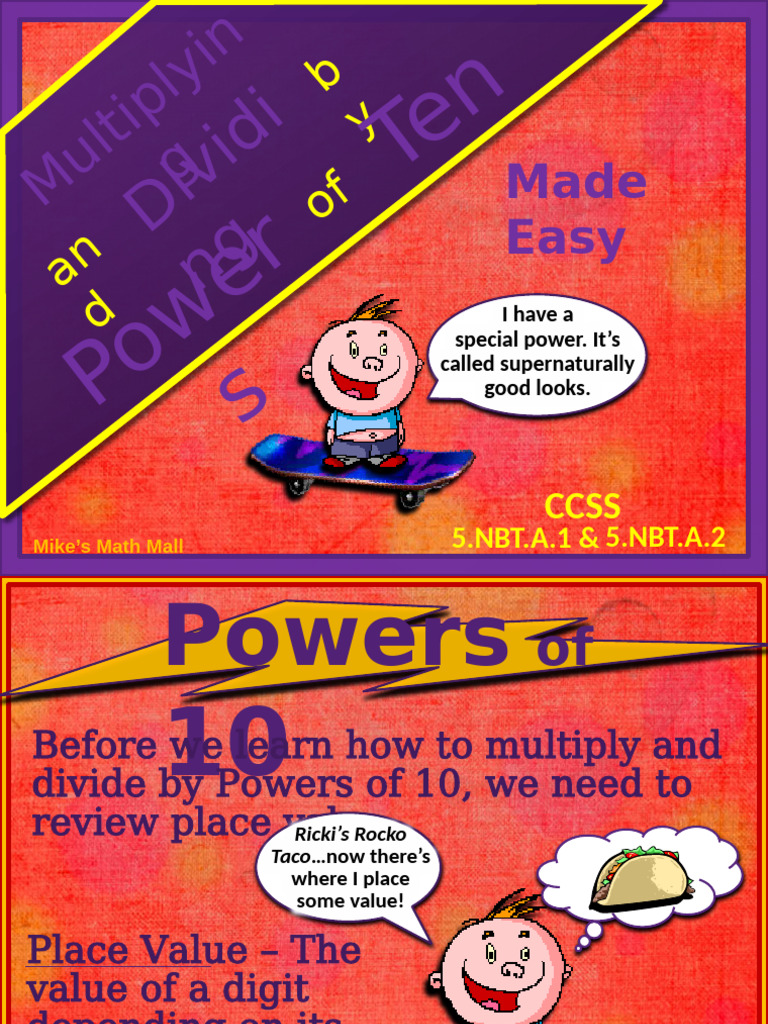 Powerpoint Powers of Ten 1 | PDF