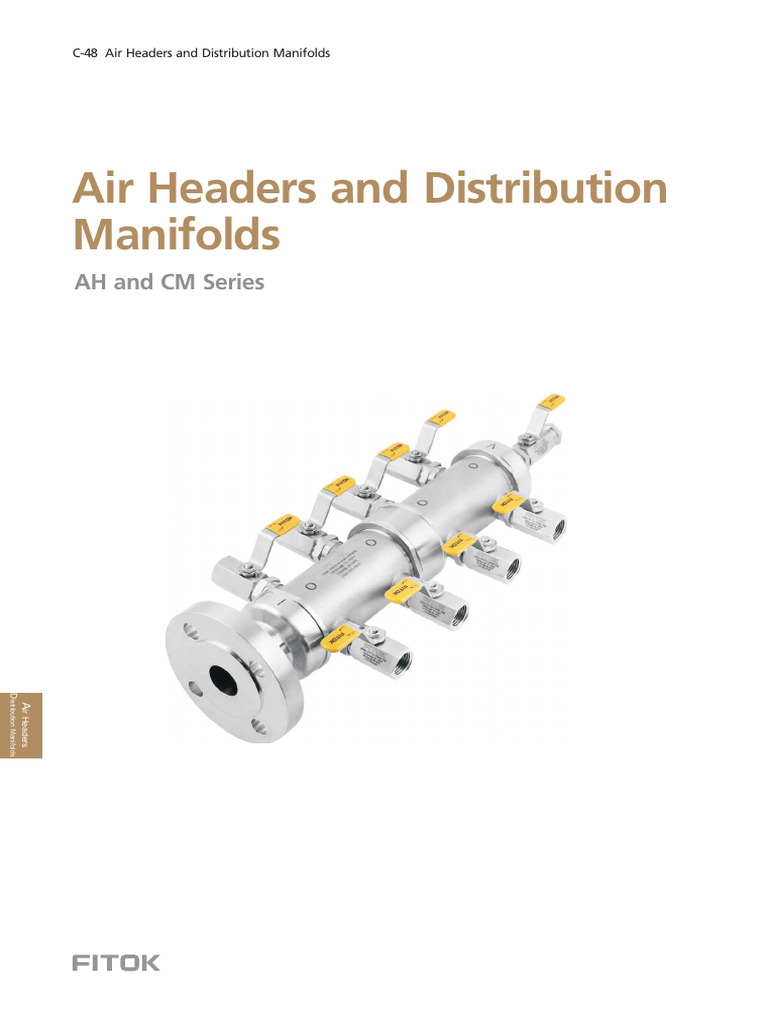 Air Headers and Distribution Manifolds EN | PDF