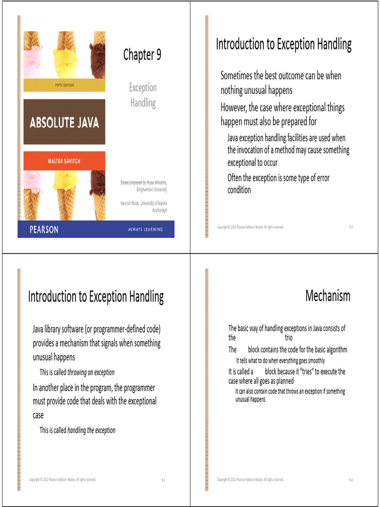 Chap 9 Java 5 TH | PDF