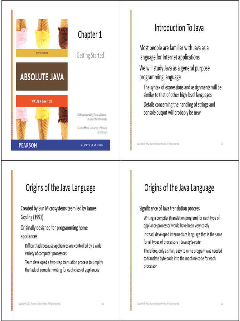 Chap 1 Java 5 TH | PDF