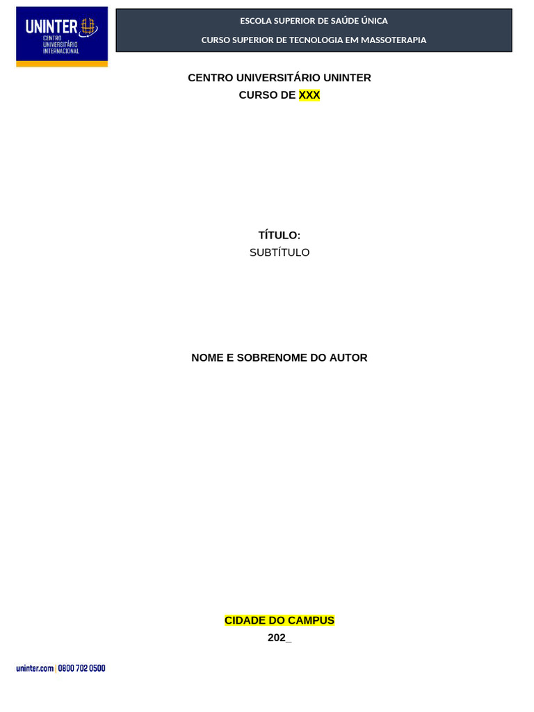 Modelo de Relatorio - Atividade Extensionista Objetivos Do Desenvolvimento Sustentavel (Ods) | PDF