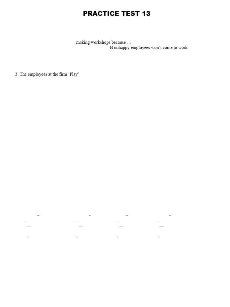 Practice Test 13 Ed Pdf