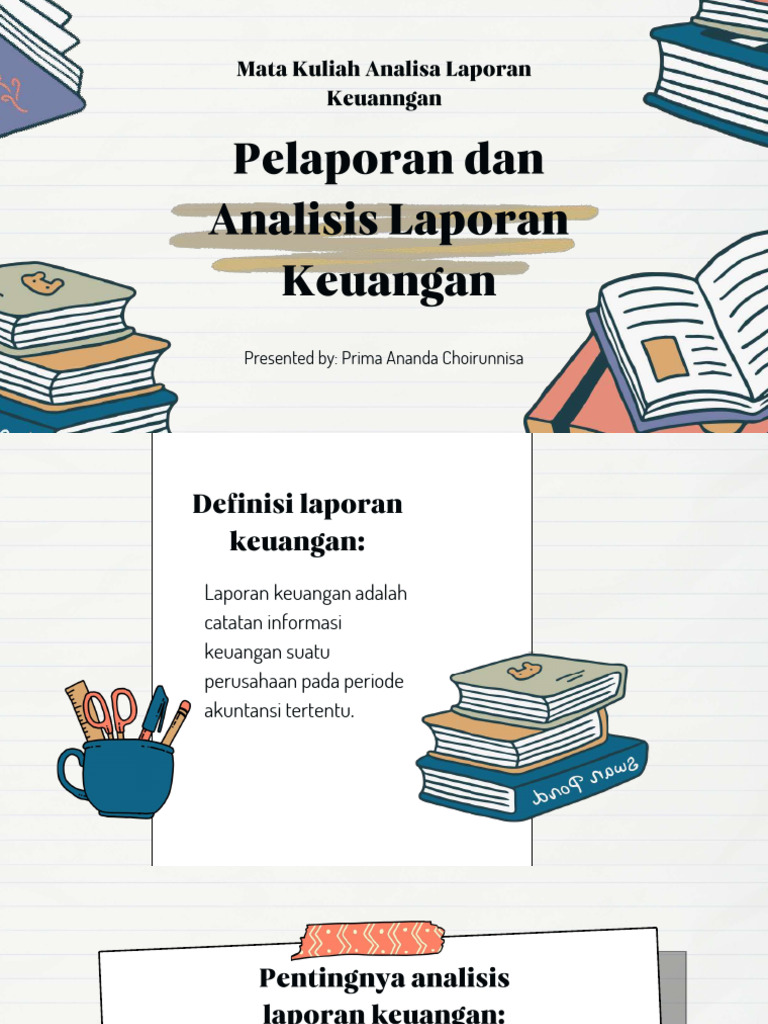 PPT2 Analisa Laporan Keuangan 110 | PDF | Pengelolaan Keuangan & Uang