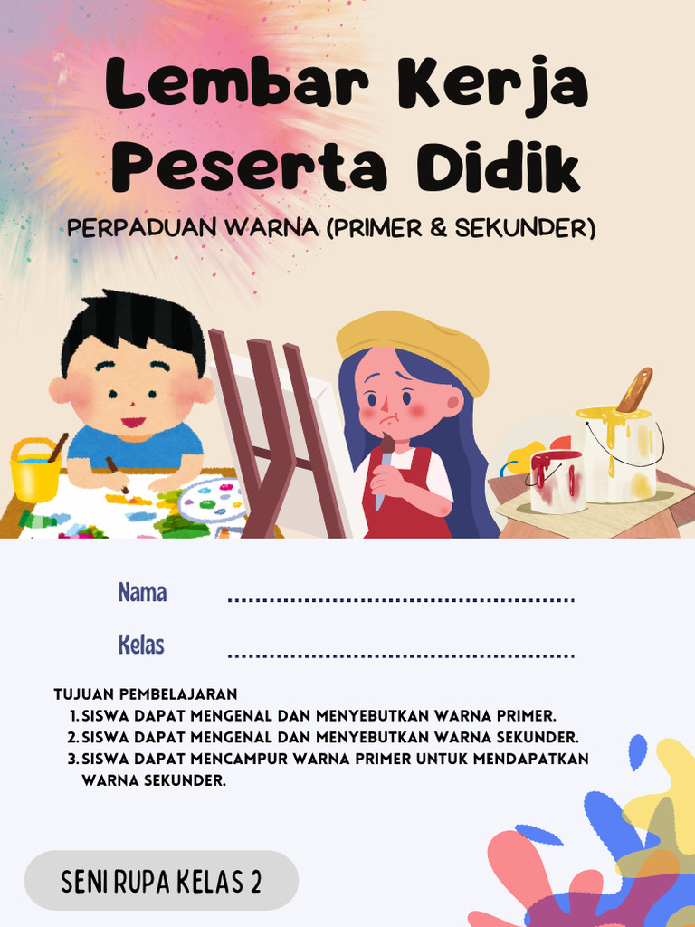 LKPD Seni Rupa Kls 2 | PDF
