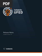 UFED Released Notes 7.72 and 7.70 | PDF