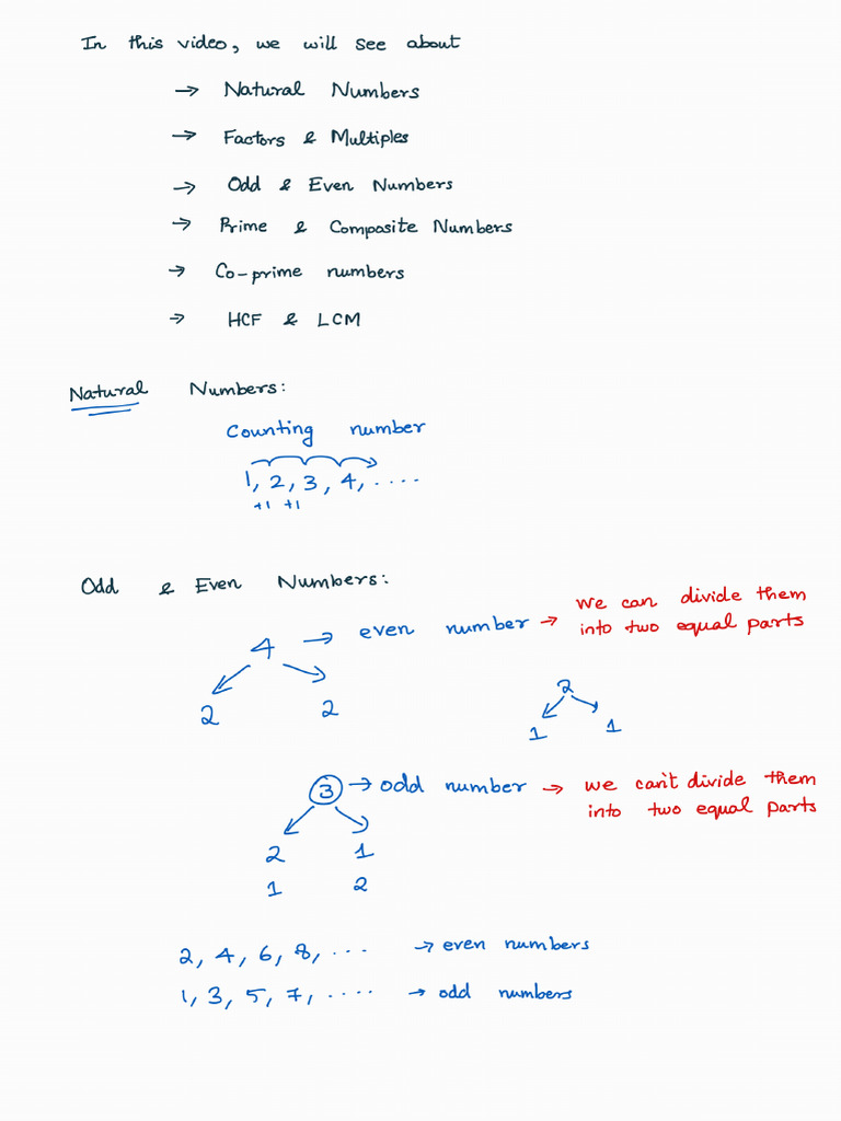Number Systems Notes | PDF