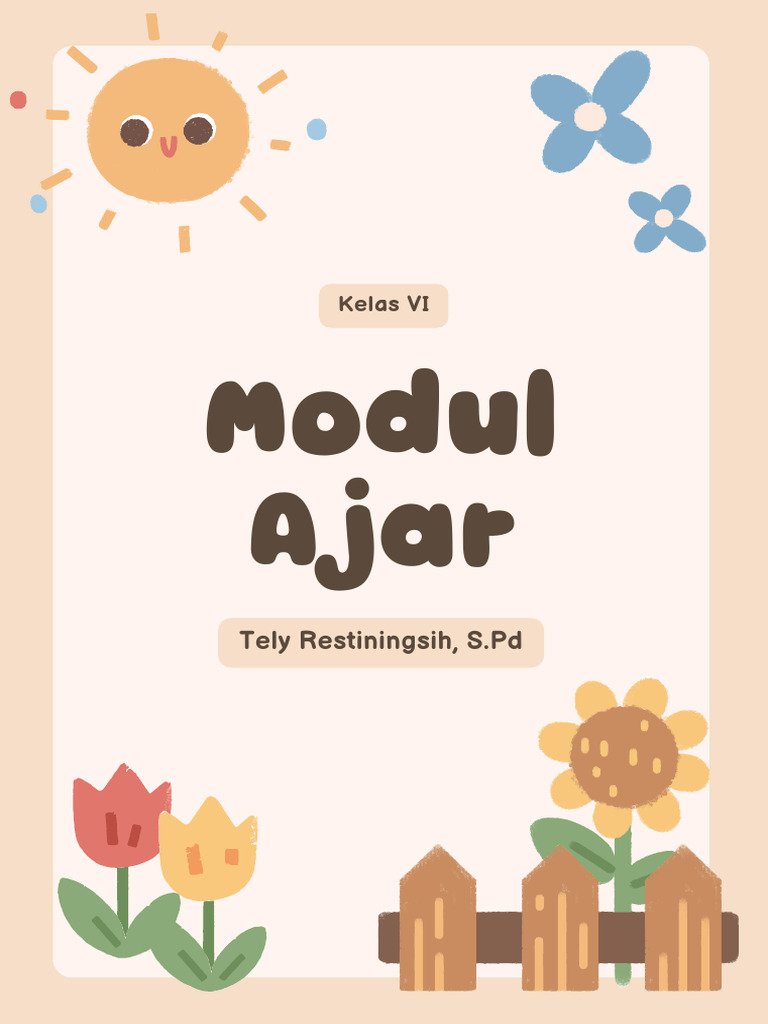 Modul Ajar PI 4 Tely Fix-Dikompresi | PDF