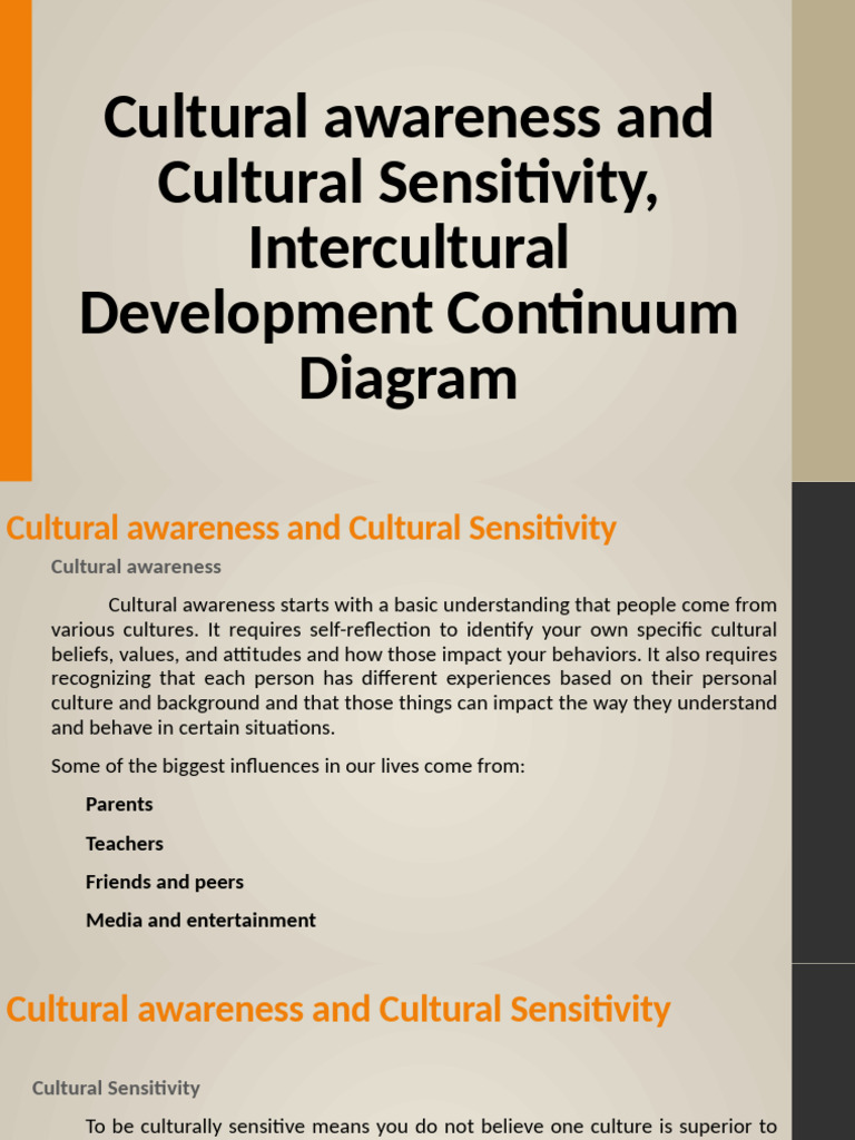 Intercultural Development and Sensitivity | PDF | Cognitive Science ...