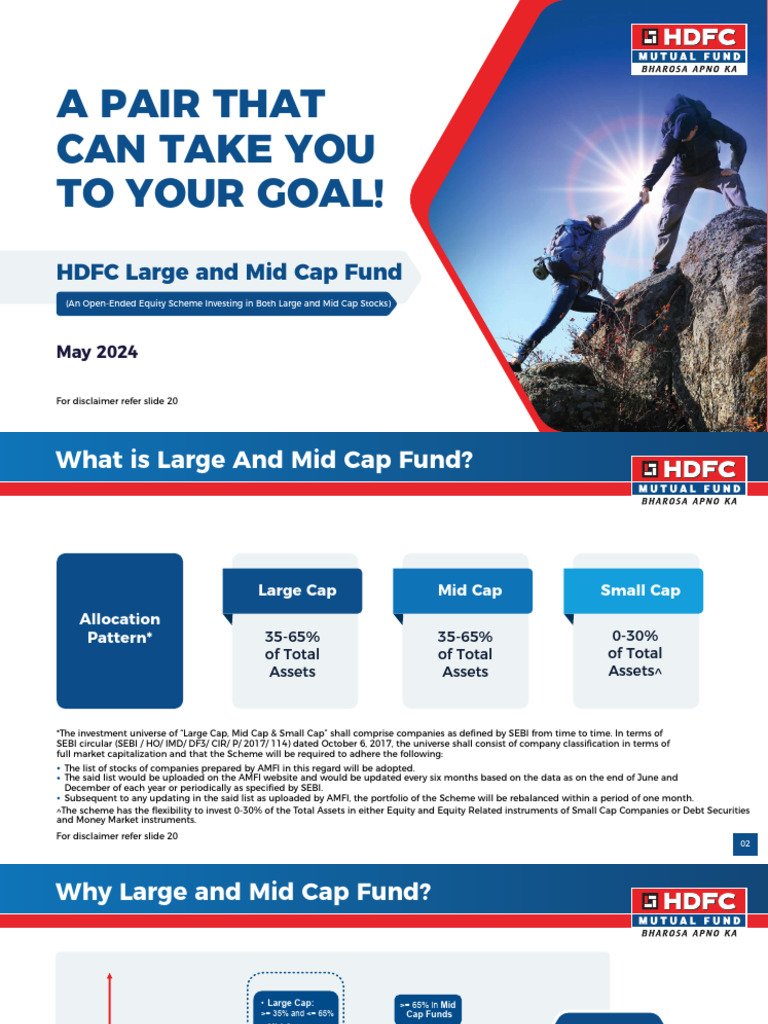 HDFC Large and Mid Cap Fund - Presentation (May 2024) | PDF