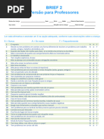 SNAP-IV ADHD Rating Scale Form | PDF